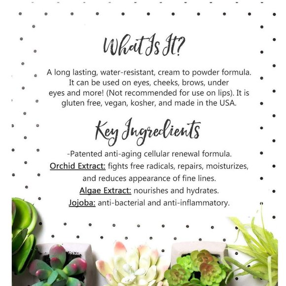 SeneGence | Makeup | Moca Java Shimmer Shadowsense Nwt | Poshmark